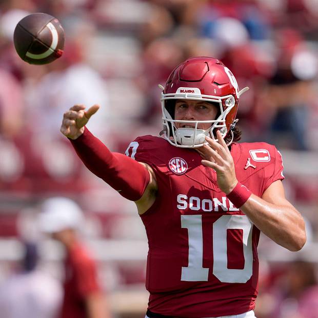 The Sooners' quarterback already has a handful of memorable highlights ...