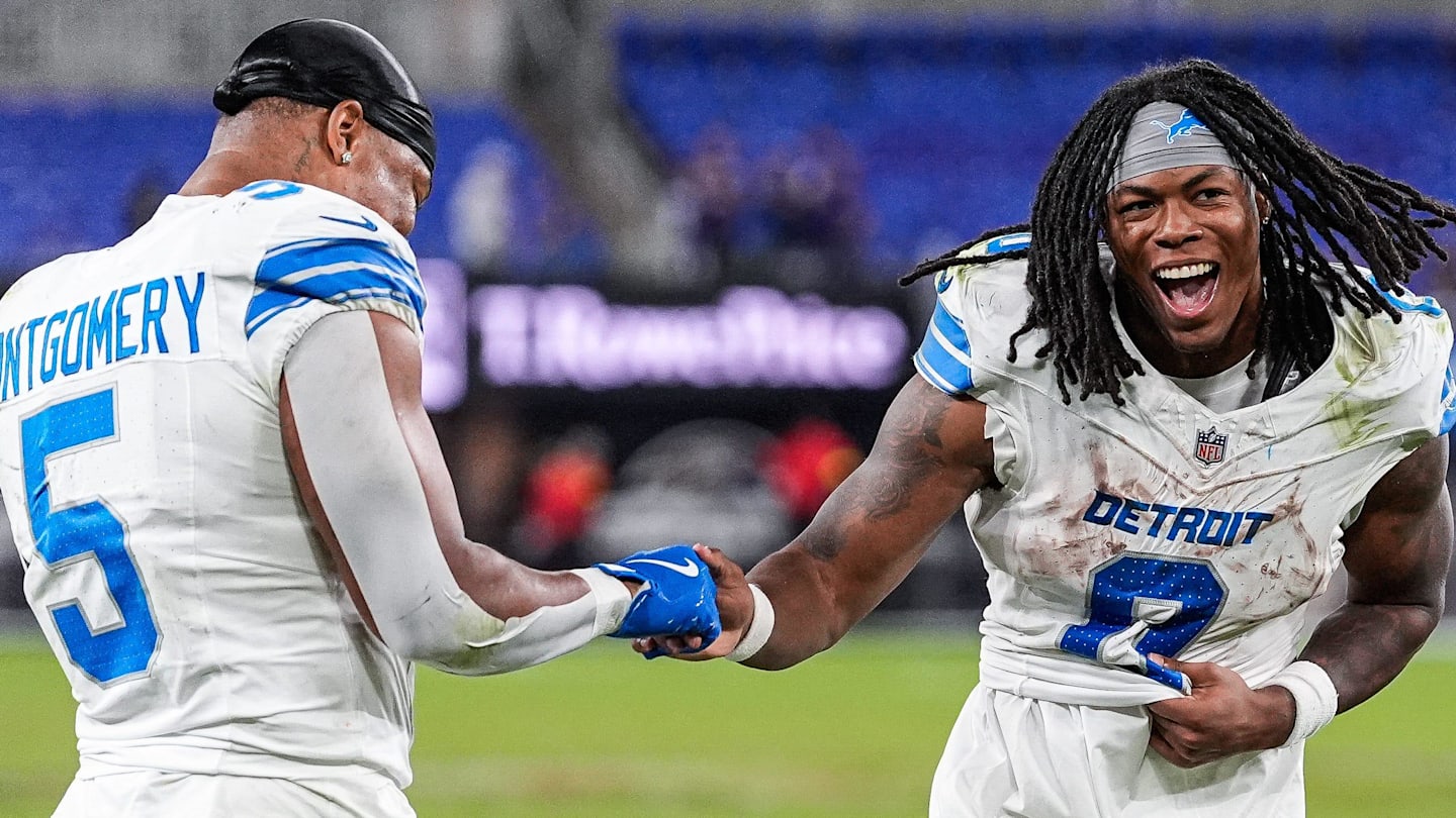 Detroit Lions RB Duo, Trio of Stars Set New NFL Records