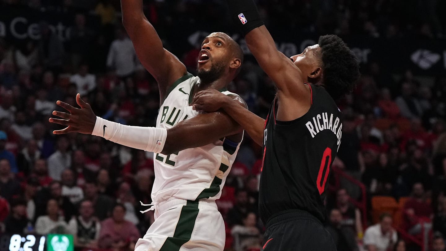 Bucks Injury Report: Khris Middleton Shockingly Ruled Out vs Heat