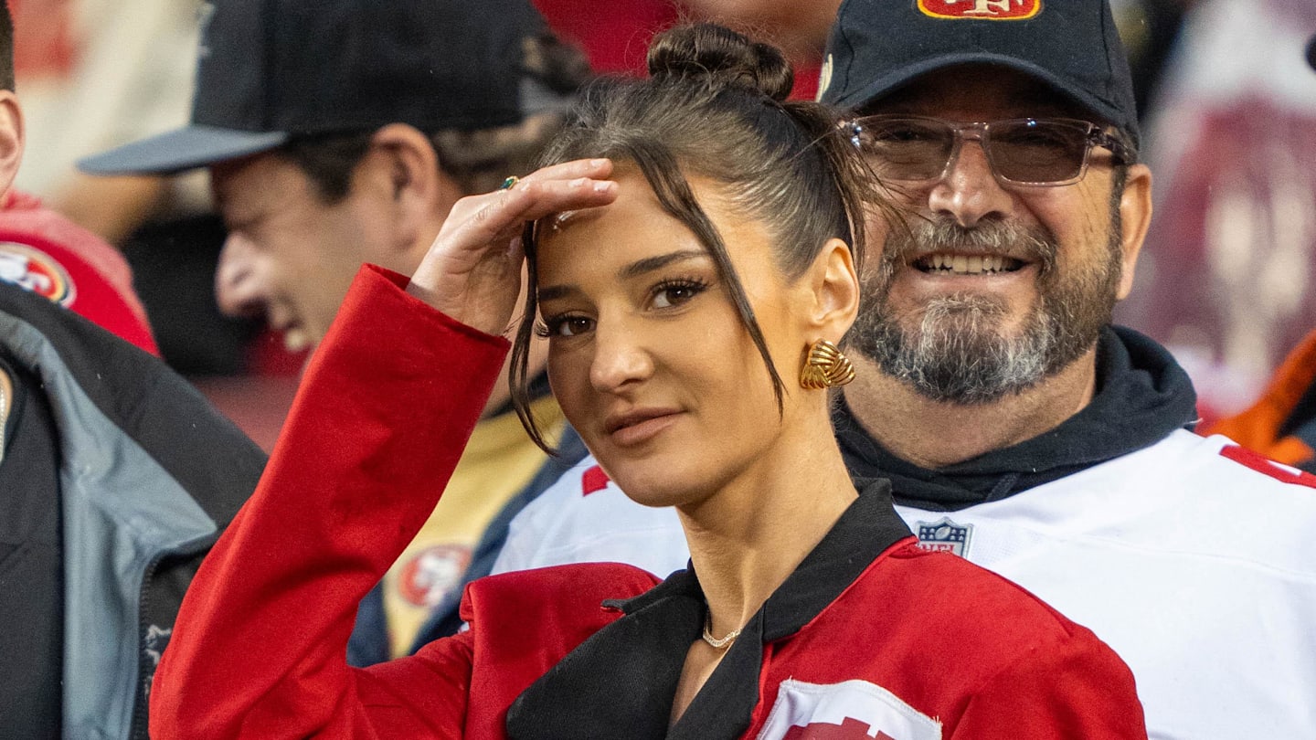 Kristin Juszczyk and Claire Kittle Rock Custom 49ers Snowsuits for ...