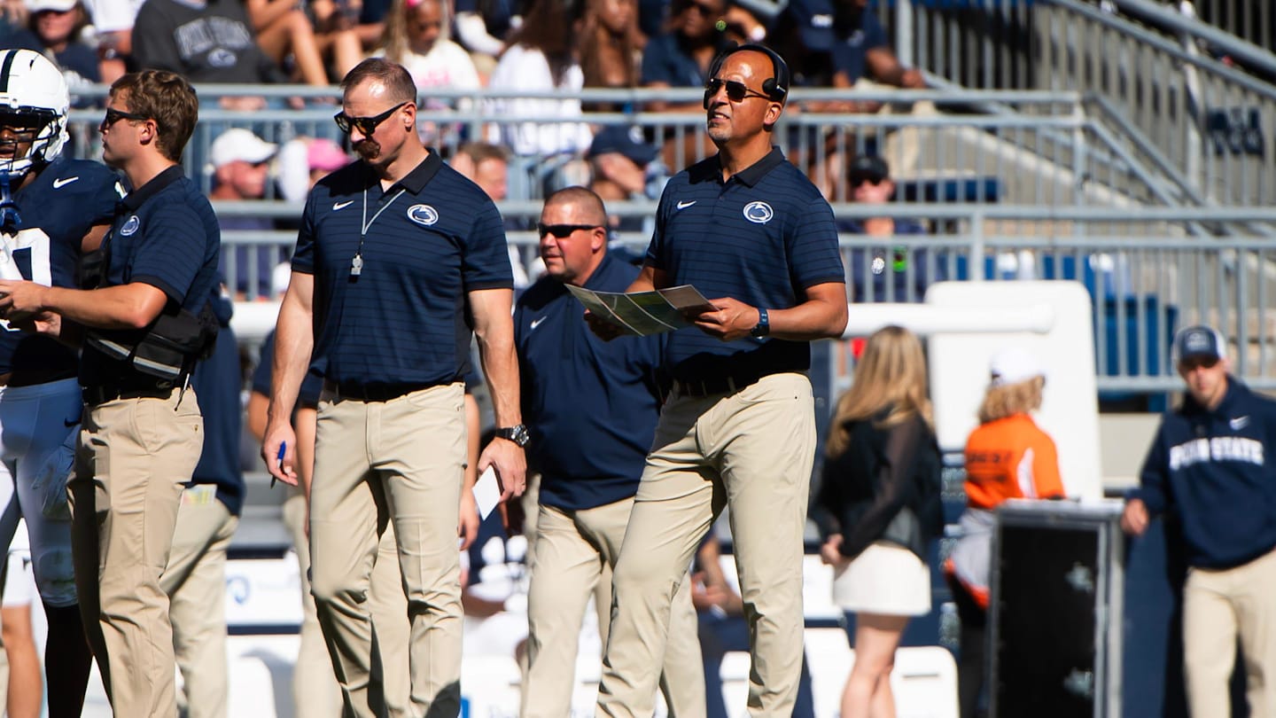 James Franklin Takes the Temperature of No. 2 Penn State