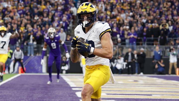 Insider Hints Broncos Called About Trading Up for Michigan TE Colston ...