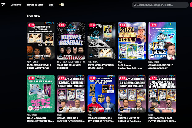 What are some of the most popular sites to buy baseball cards?