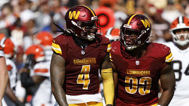 Washington Commanders Fan Game Ball Awarded to Outside Linebacker ...