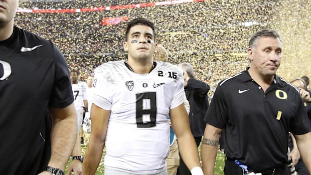 What Oregon Ducks' Dillon Gabriel Said About Penn State, Marcus Mariota ...