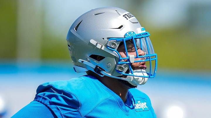 Detroit Lions Rookie OL Shares It's 'Back to Work'