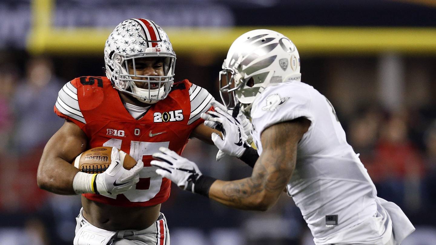 Oregon Ducks vs. Ohio State Buckeyes National Championship Ranks Most ...