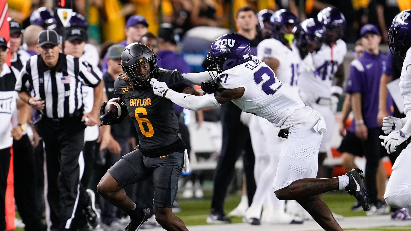 Game time, channel revealed for Baylor football's major Big 12 clash ...