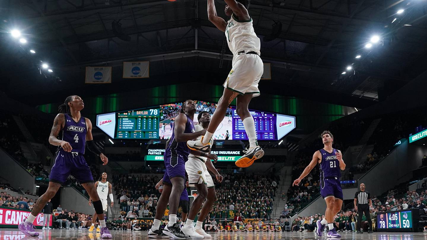 VJ Edgecombe Puts Athleticism on Display in a Baylor Victory