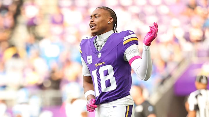 Justin Jefferson now part of elite Vikings group with Randy Moss and Cris Carter