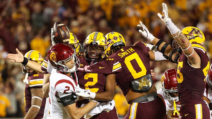 Maryland coach Mike Locksley compares Gophers' Ethan Robinson to first ...