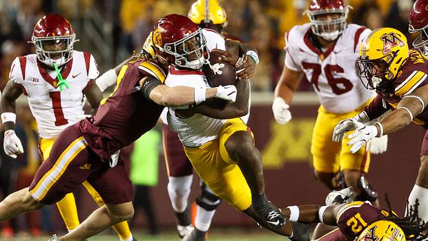 USC Trojans Upset By Minnesota: Running Back Woody Marks' Career Game