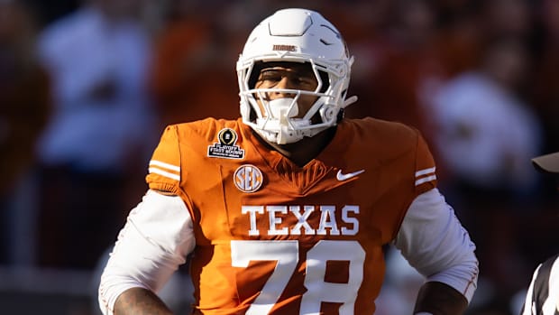 Former Texas Longhorns OT Kelvin Banks Jr. Selected No. 9 Overall in ...