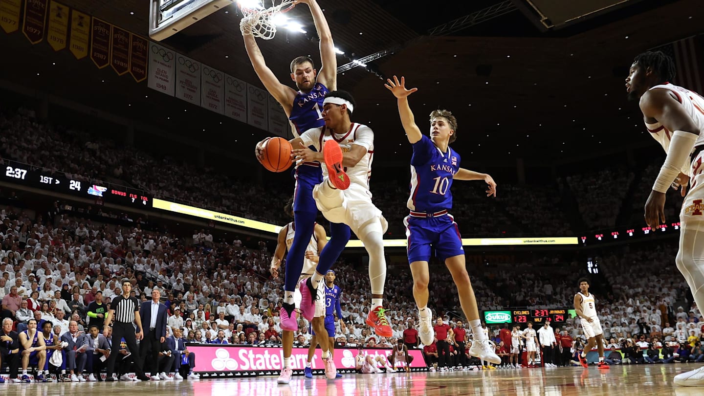 Final stats, analysis: No. 2 Iowa State dominates Kansas in Big 12, Top ...
