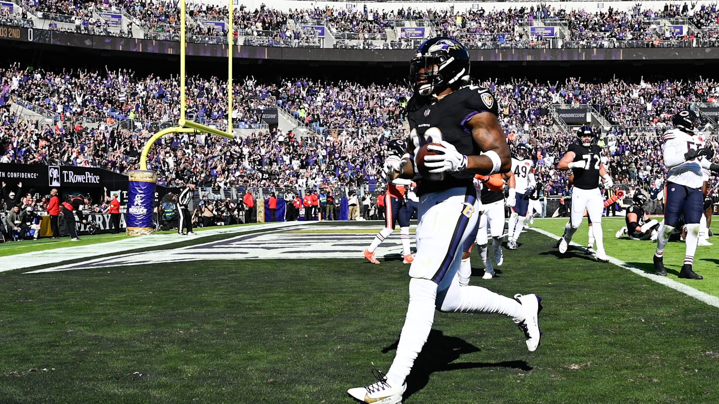 Baltimore Ravens’ Derrick Henry Inches Closer to Rushing Touchdown Record