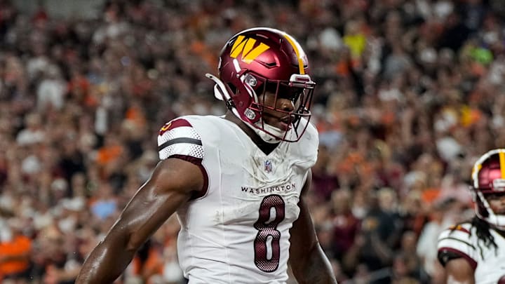 Commanders Running Back Ties Game vs. Cardinals With Touchdown