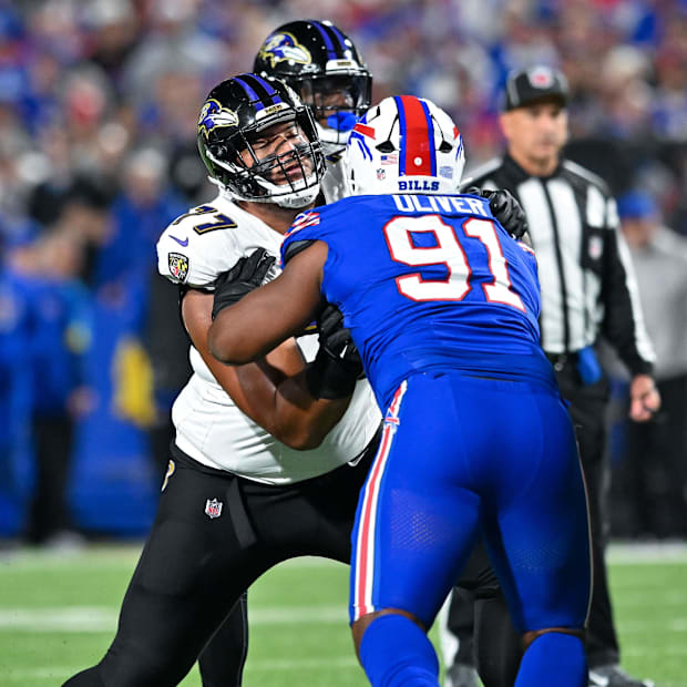 Bills upgrade Spencer Brown, making RT one of two questionable vs ...