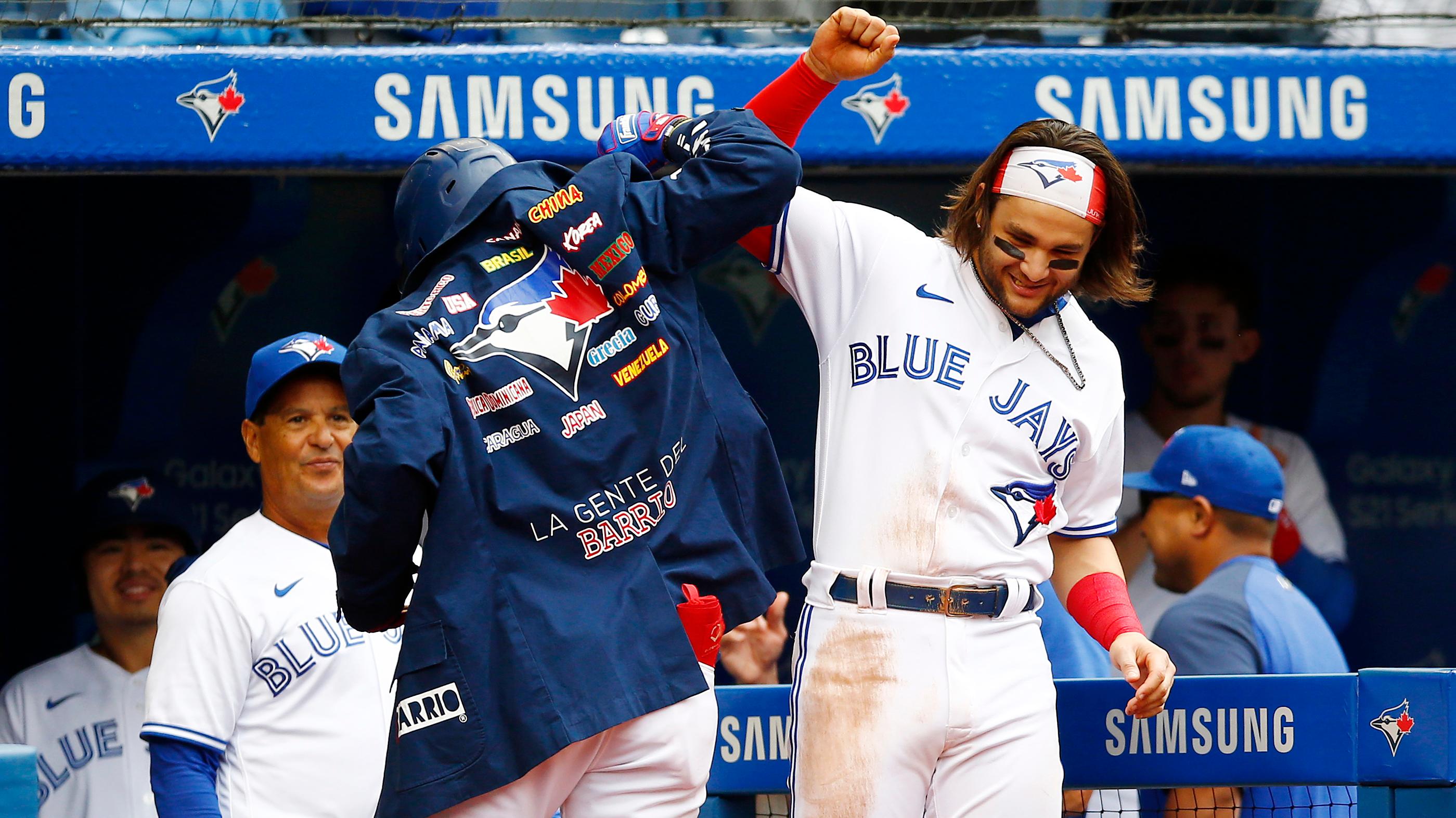 The Blue Jays have finally brought back the Home Run Jacket