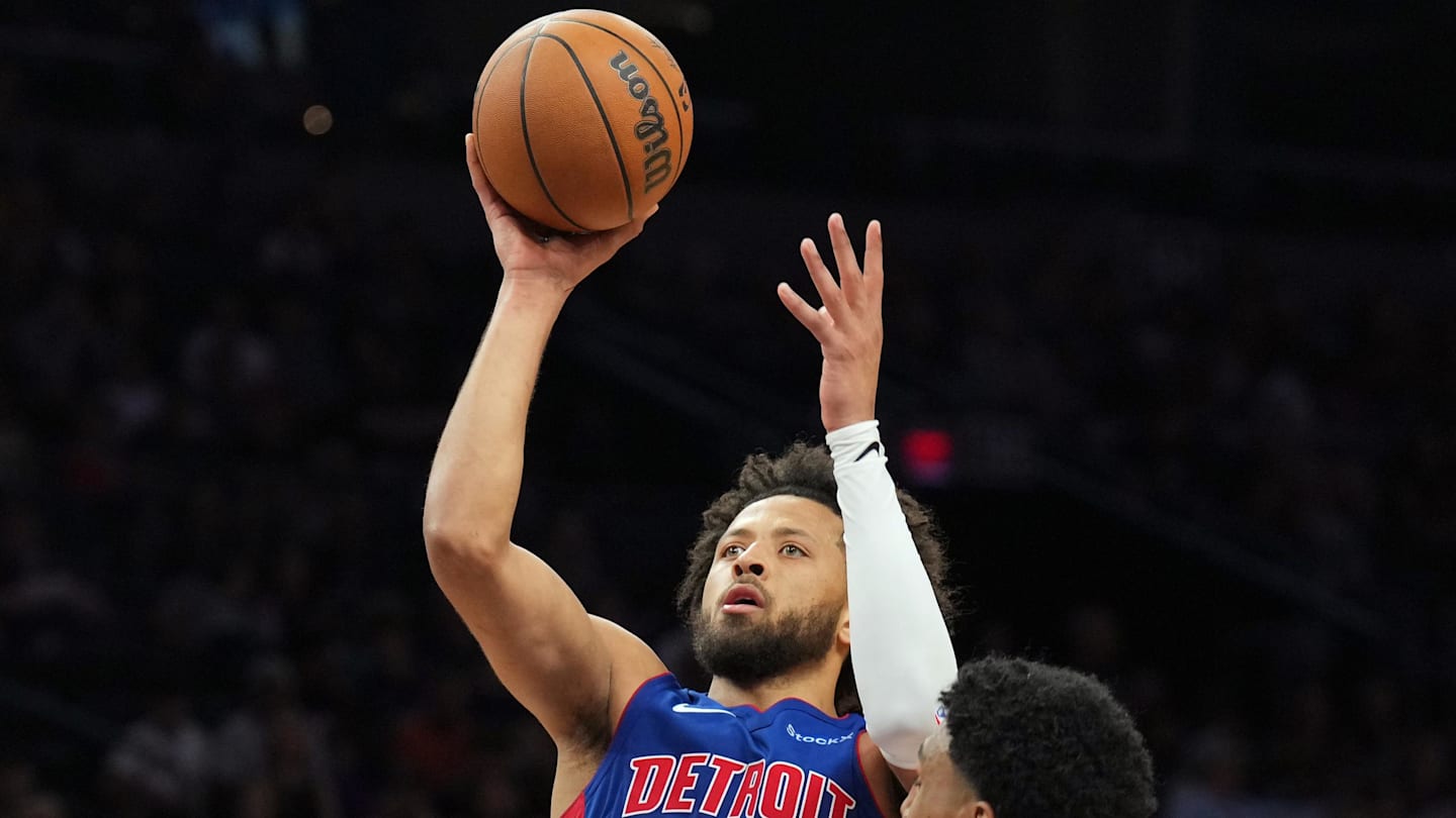 Cade Cunningham Stats: Pistons Star Nears Triple-Double vs. Suns