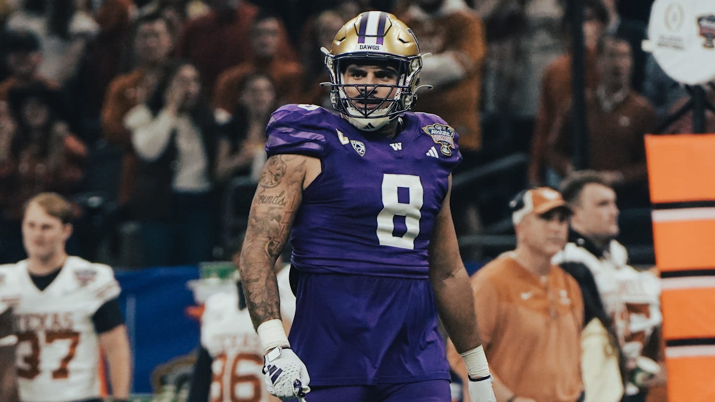 Huskies' Trice Drafted in Third Round, Joins Penix and Lake in Atlanta