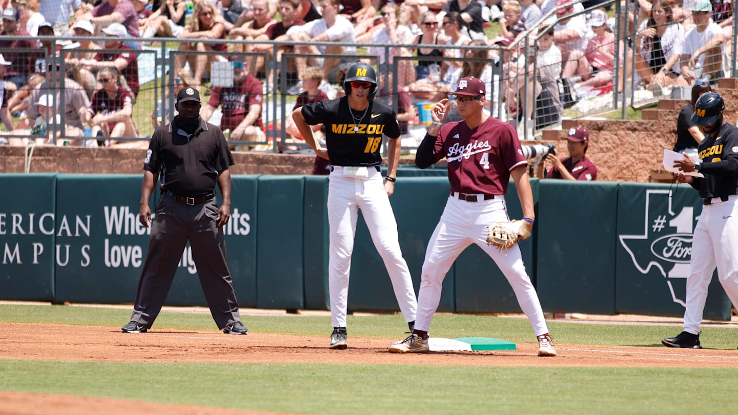 Lovich Nears Cycle in Mizzou Baseball Series Sweep Over Texas A&M