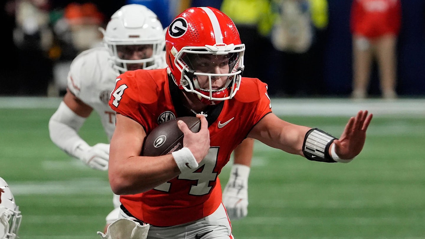 Georgia vs. Notre Dame score prediction by expert football model