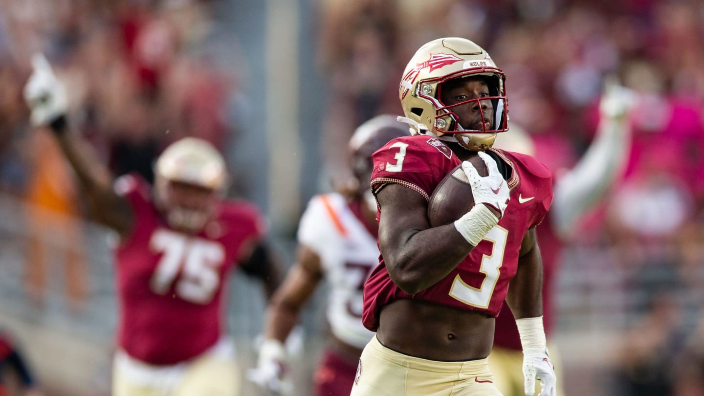 Arizona Cardinals Select FSU Football RB Trey Benson In Third Round of ...