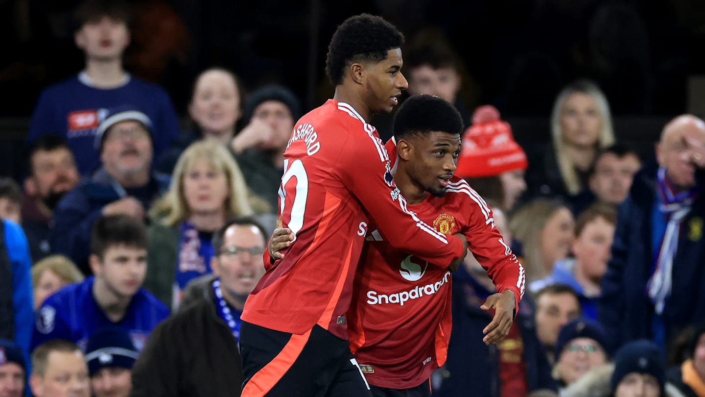 Marcus Rashford scores 80 seconds into Ruben Amorim's first Man Utd ...