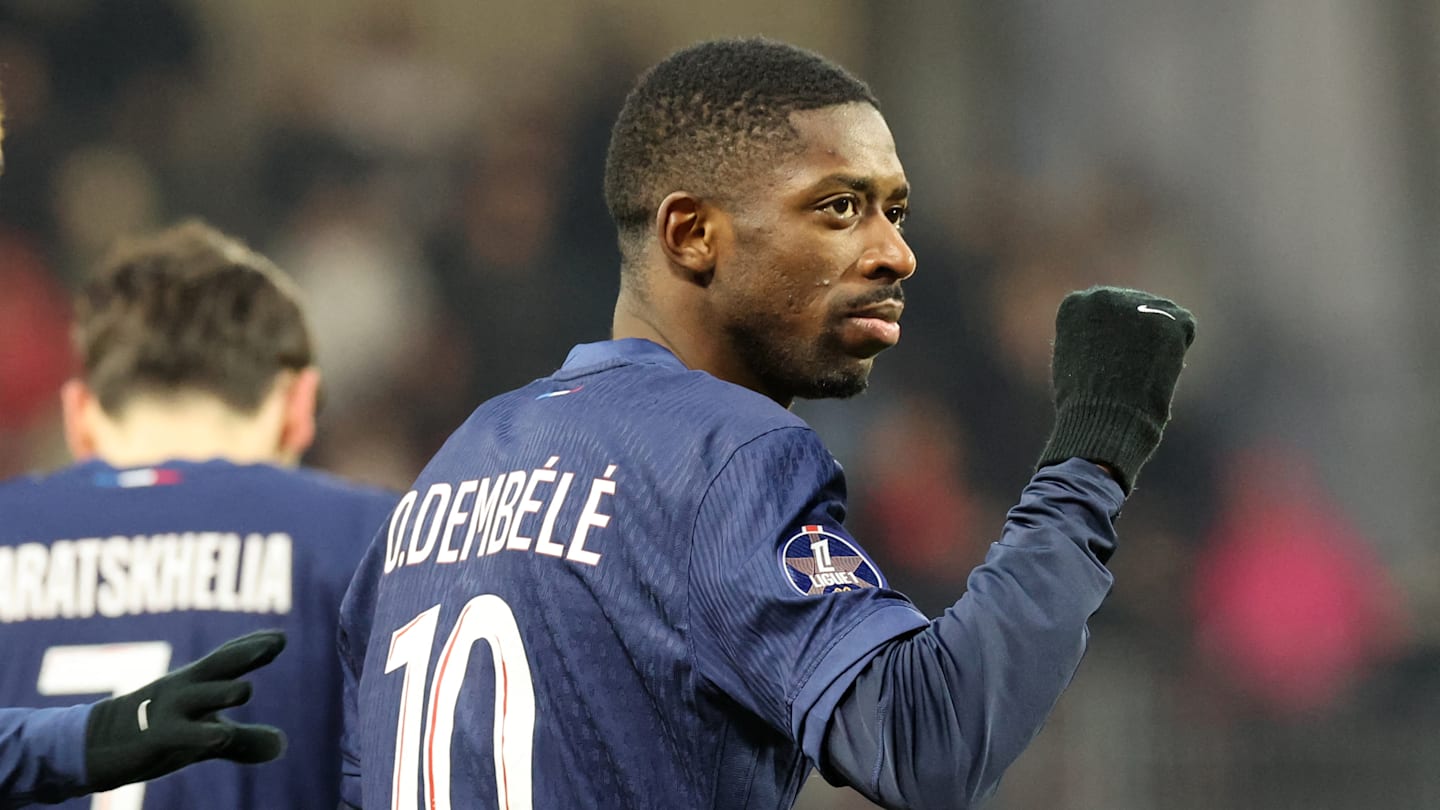 Brest - PSG (2-5) : X s'enflamme après le nouveau triplé d'Ousmane Dembélé