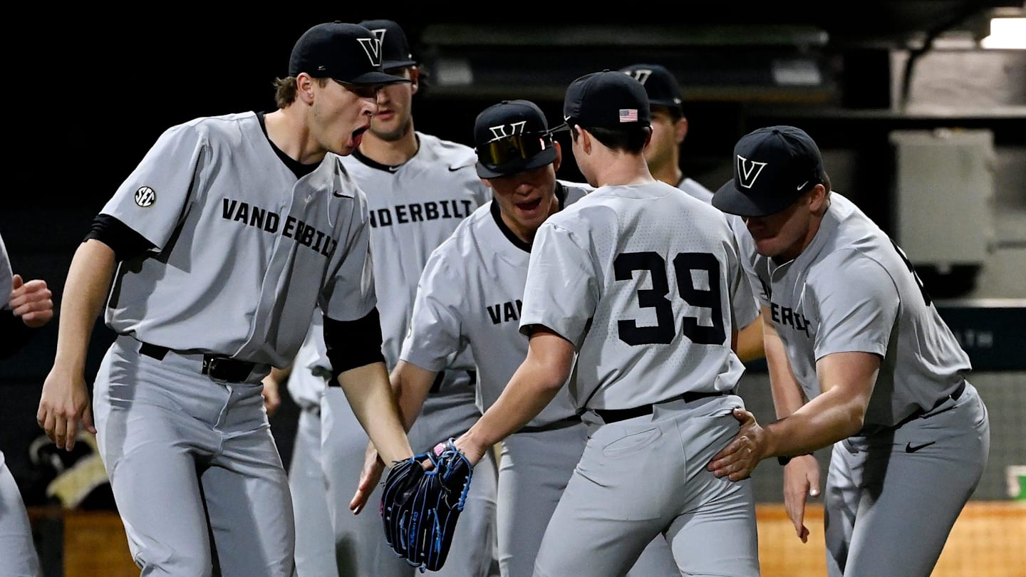 Vanderbilt, Georgia Starting Pitchers Announced for All Three Games