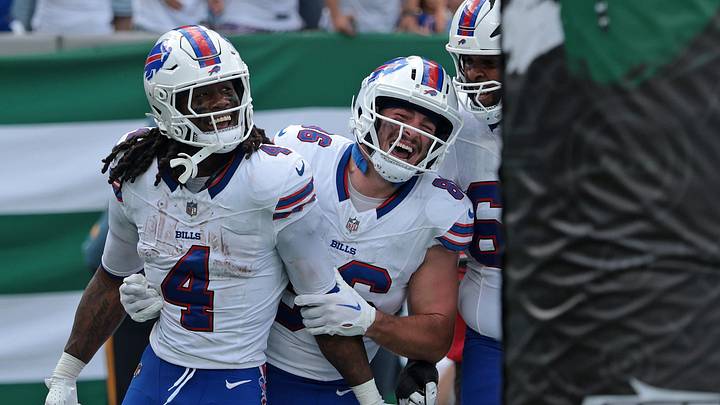 James Cook helps Bills' running game explode for transcendent ...