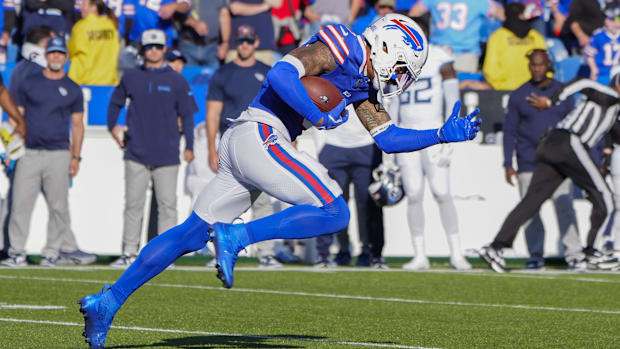 What Bills rookie WR Keon Coleman said following his first career 100 ...