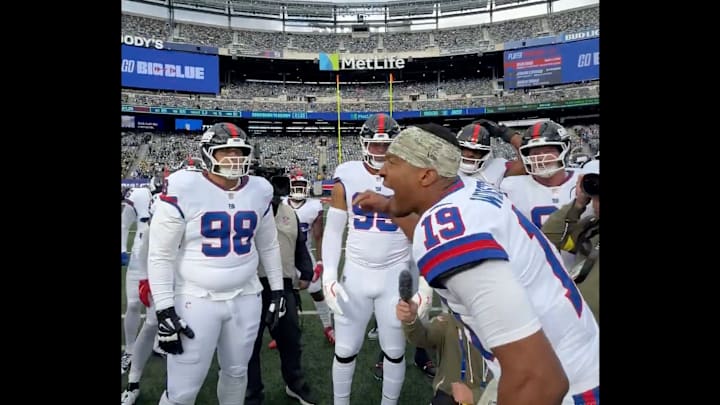 Jameis Winston's Giants Pregame Speech Was Every Bit As Electric As We ...