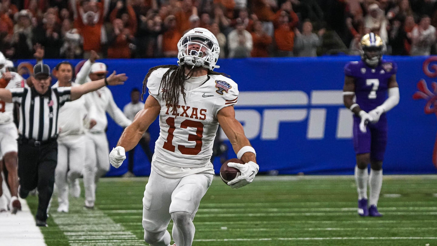 Texas Longhorns WR Jordan Whittington Picked No. 213 Overall By L.A. Rams