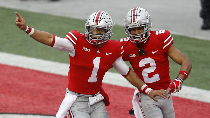 Jets Trade Idea Reunites Justin Fields, Garrett Wilson With Ohio State ...
