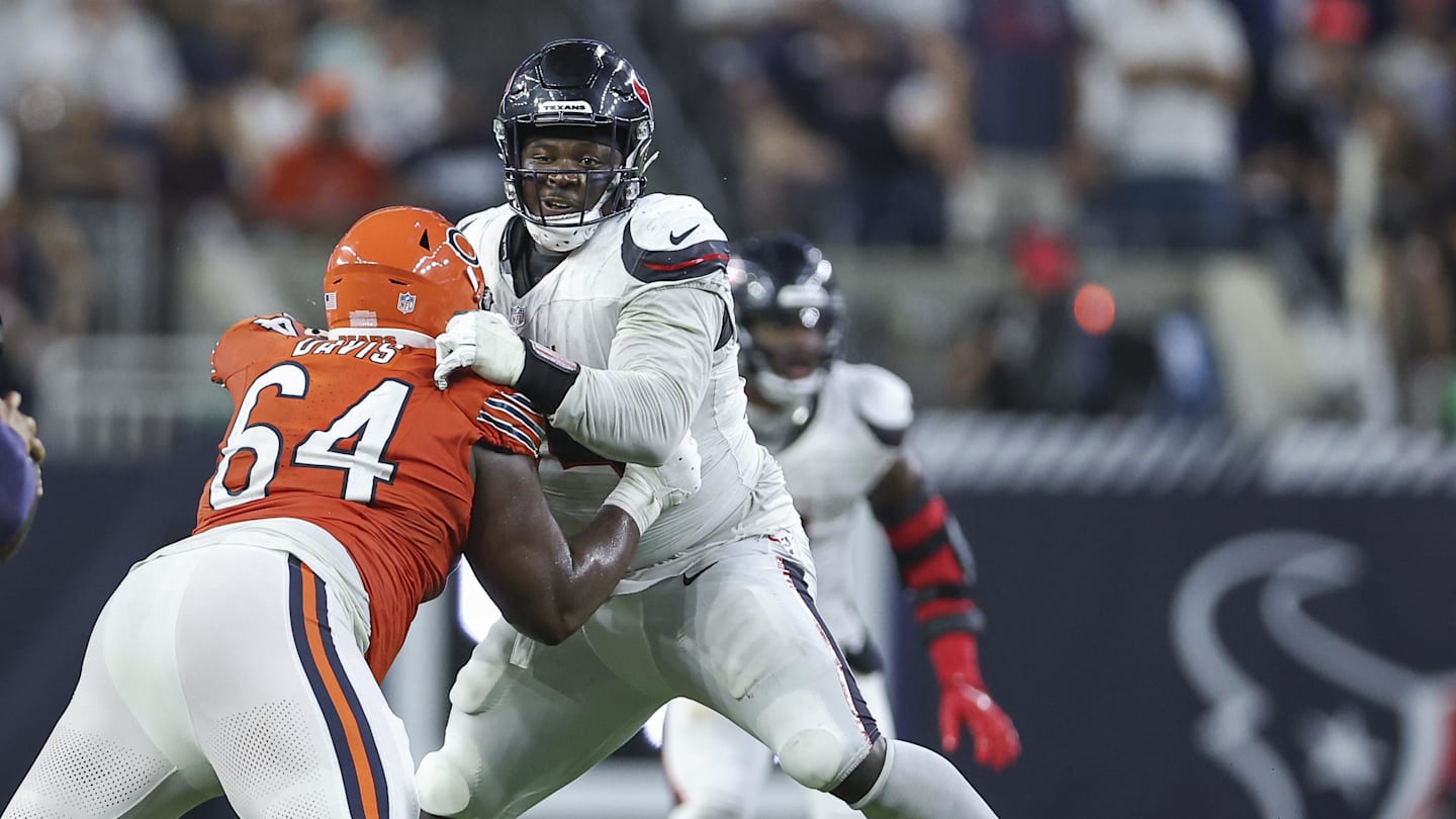 Chicago Bears OL Nate Davis Listed as Houston Texans Trade Target