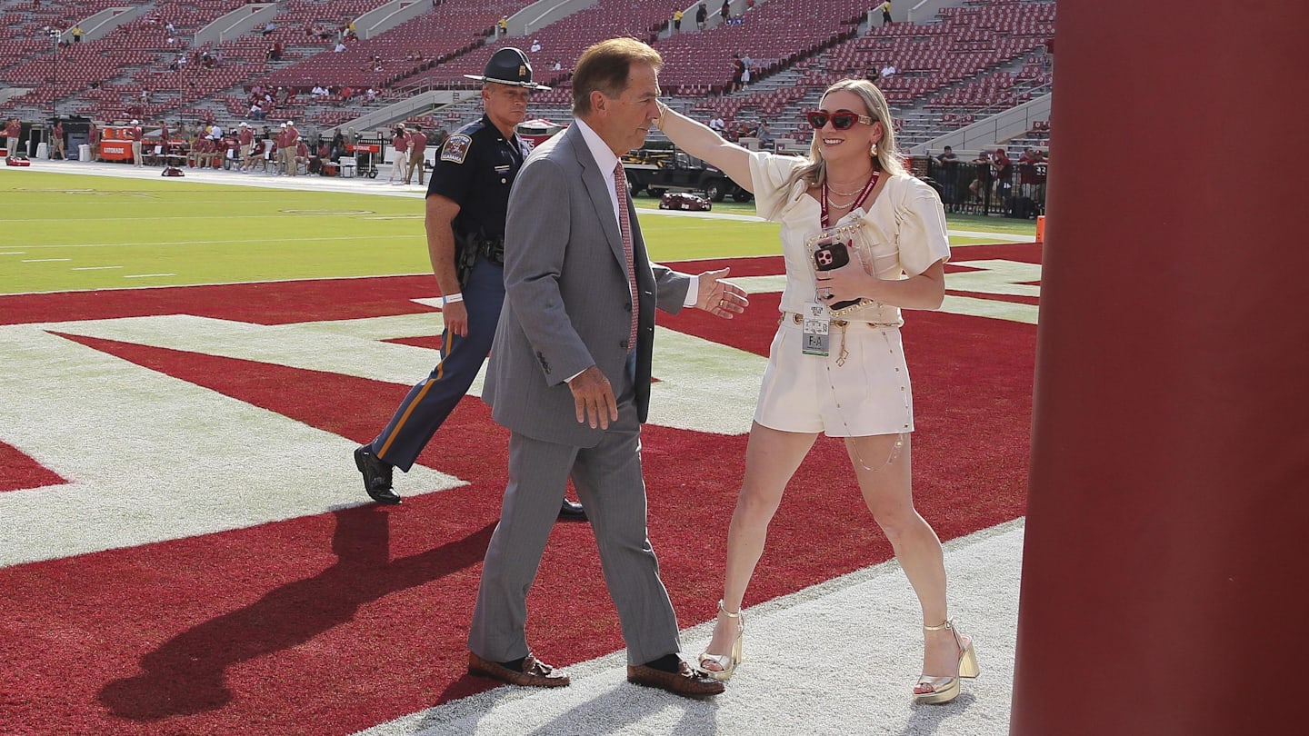 Nick Saban's daughter Kristen's glammed up look in 'homecoming' gown