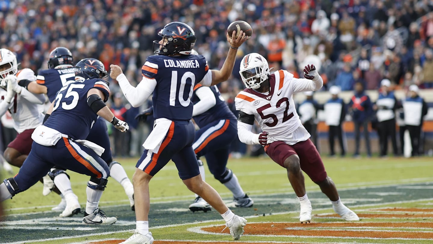 Virginia vs. Virginia Tech Kickoff Time & TV Designation Announced