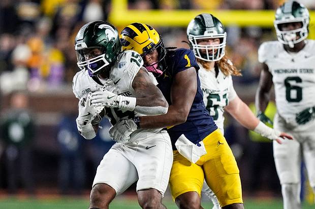 Michigan football appears to get LB Jaishawn Barham back for 2025