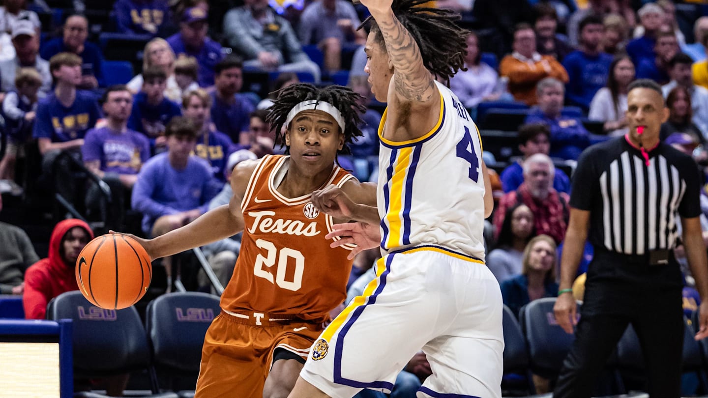 Everything Tre Johnson Said After Texas Basketball's Win vs. LSU
