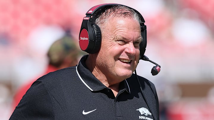 Razorbacks recruits, players react to news of Pittman's ouster Sunday