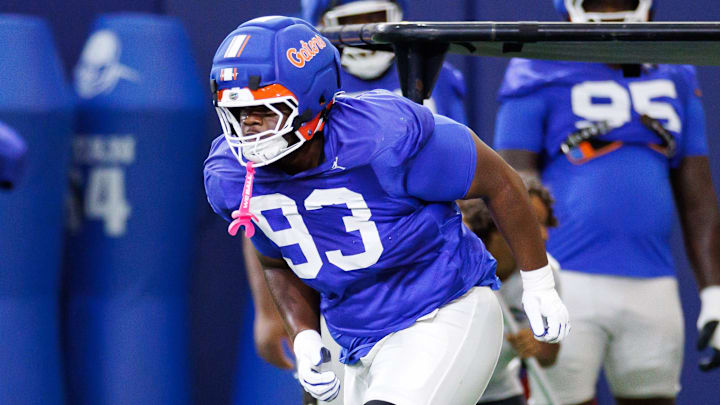 Gators Defensive Line Putting in Work Ahead of USF