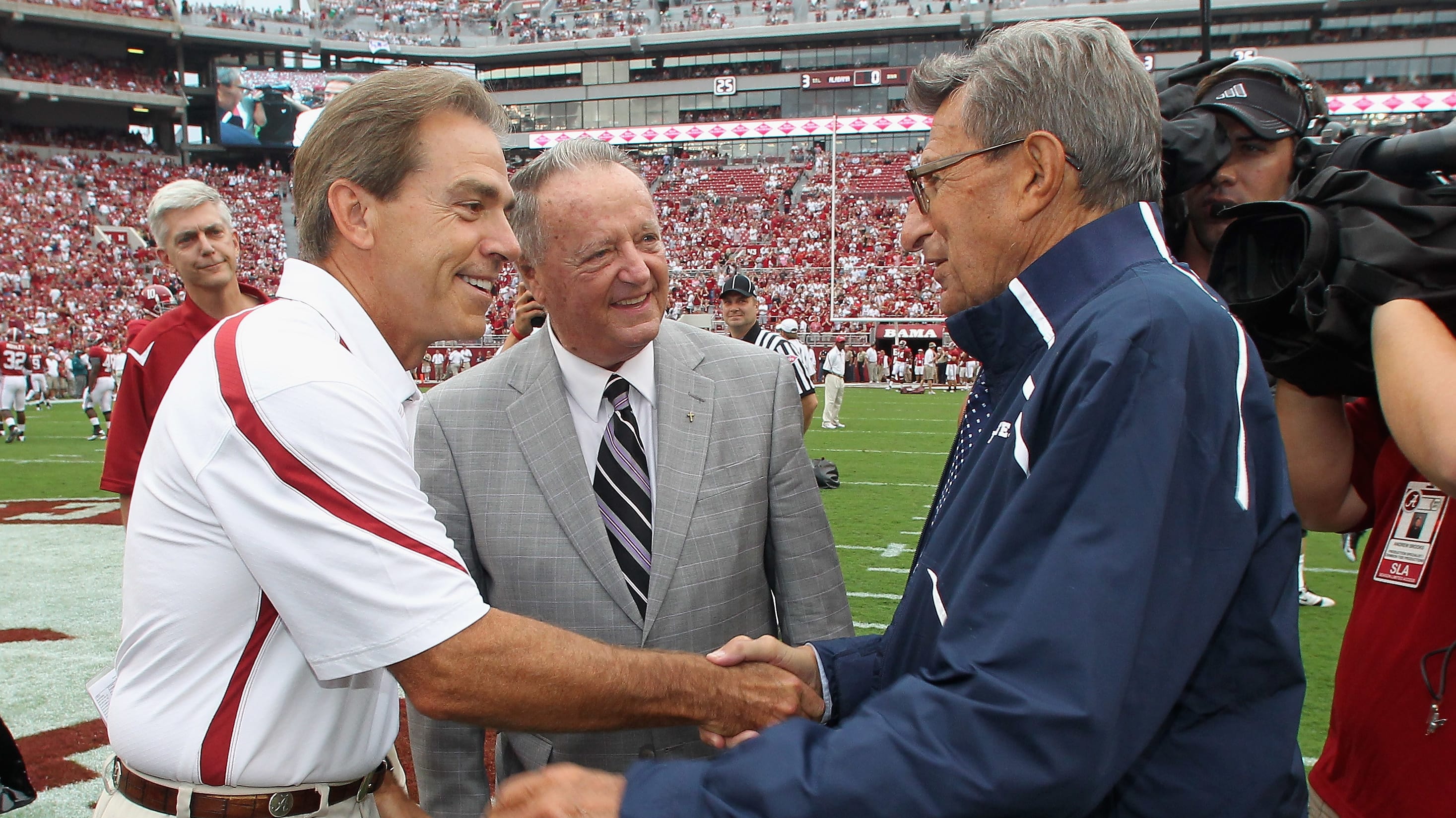 Joe Paterno’s record as winningest coach is now safe with Nick Saban’s ...
