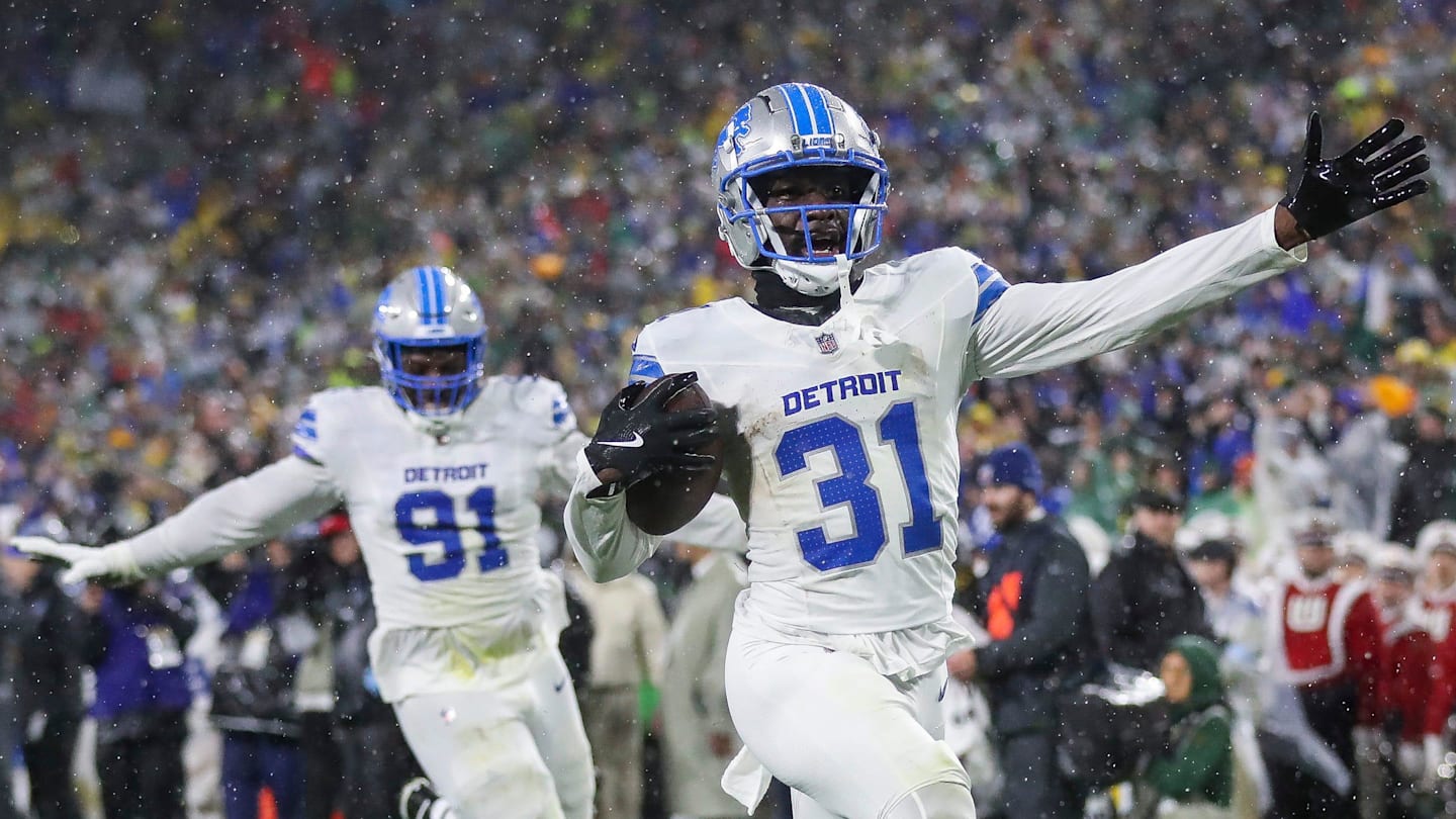 Detroit Lions Kerby Joseph highest PFF-graded player against Packers