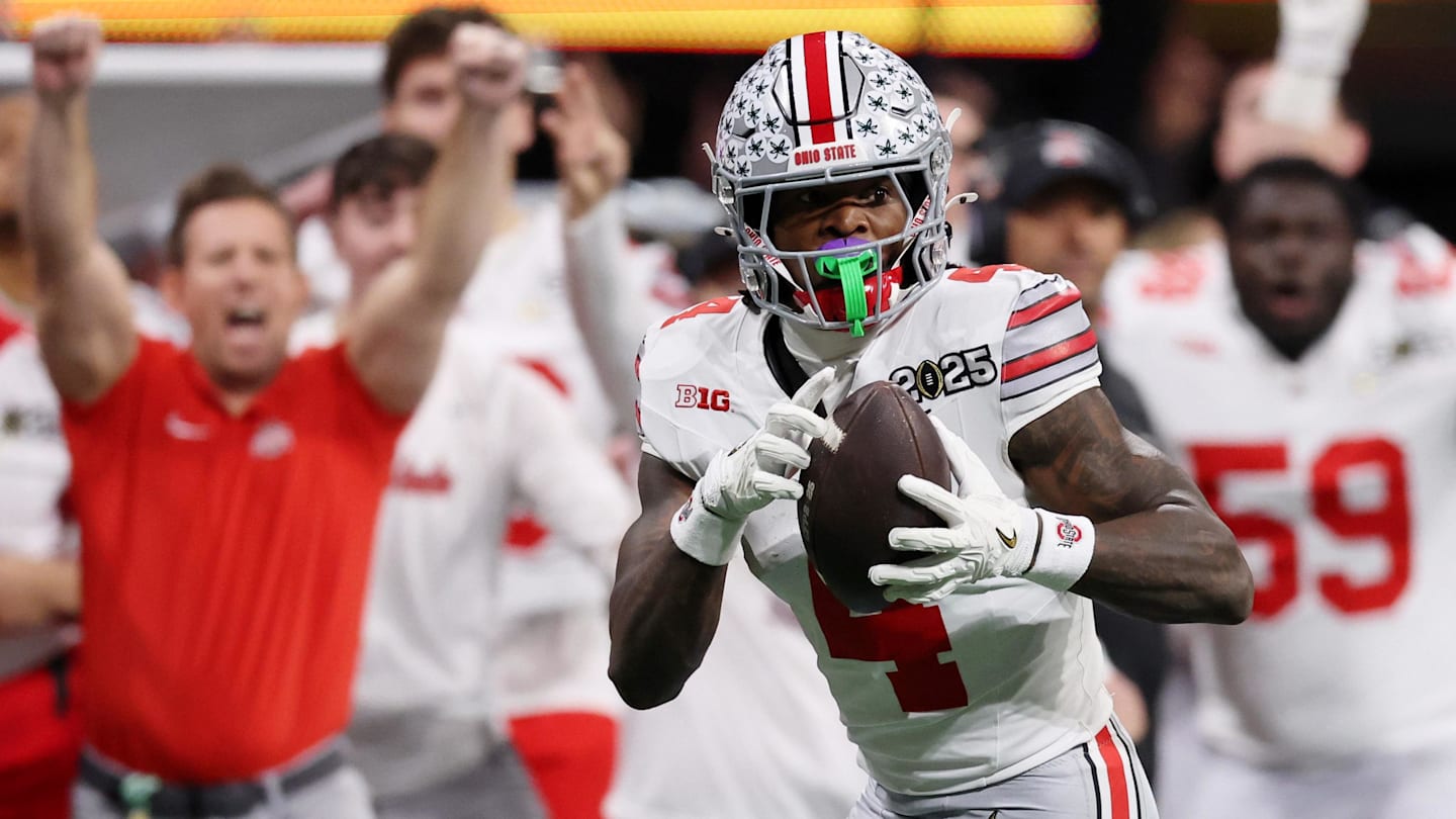 Jeremiah Smith Reveals 'Next Up' WR for Ohio State Buckeyes