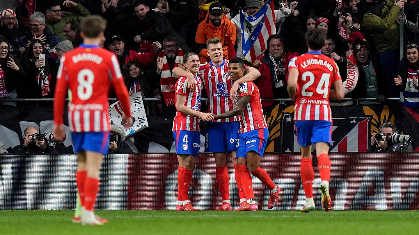 Los próximos cinco partidos del Atlético Madrid tras su empate 1- ante ...