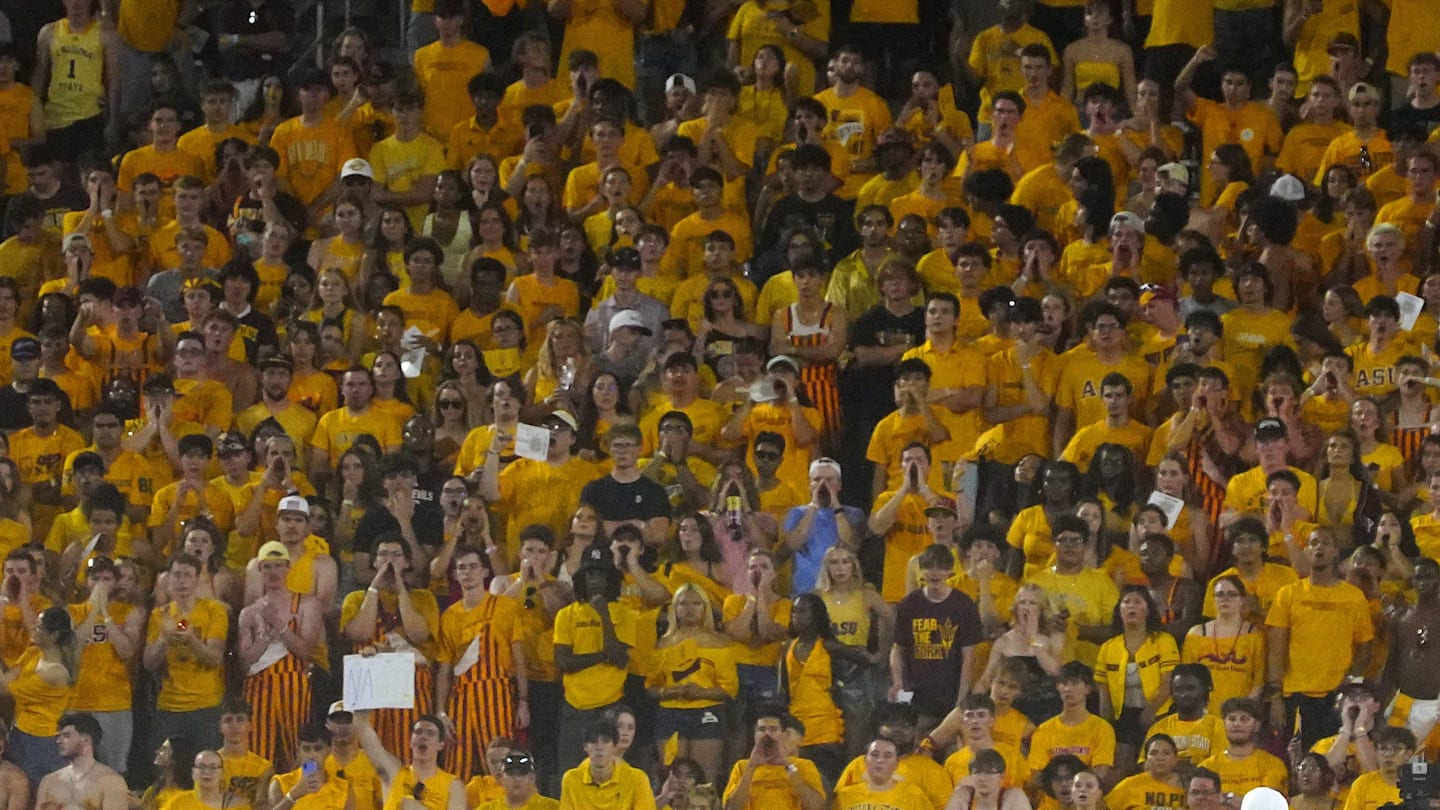 Arizona State's Student Section Earns Recognition