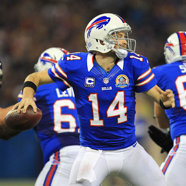 Former Buffalo Bill Ryan Fitzpatrick trolls Jets and Aaron Rogers with ...