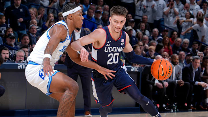 UConn's Dan Hurley Wants To See Aidan Mahaney 'Keep Going' Versus DePaul