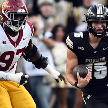 Purdue QB Ryan Browne Leads Big Ten in Passing After Week 1